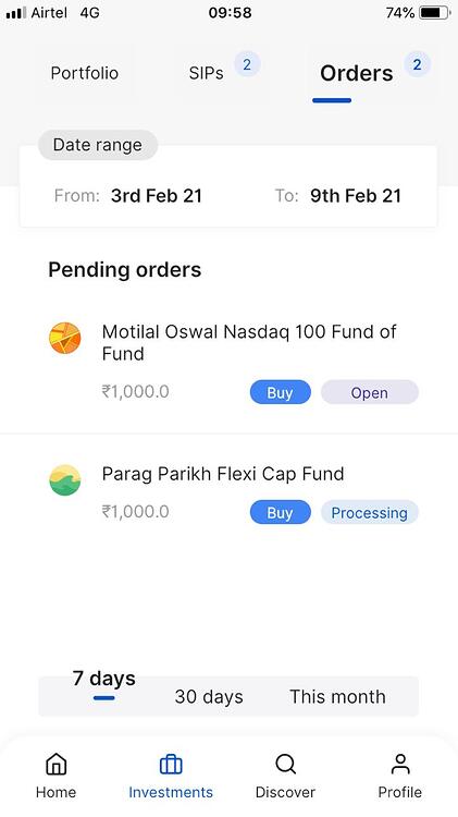 "Initial Investment" for SIP - Coin - Direct MF - Trading Q&A by ...