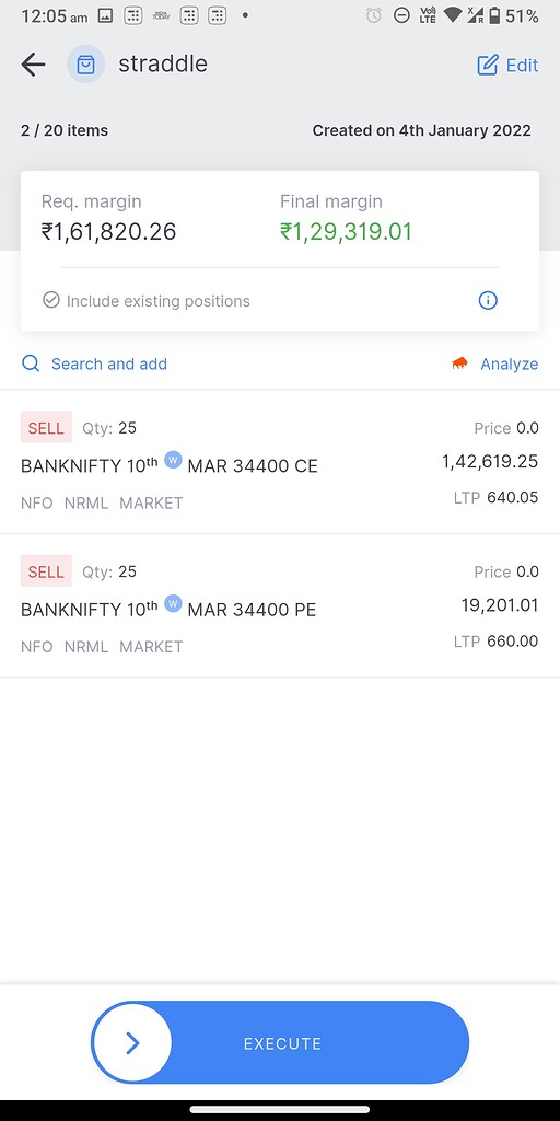Why has BN Straddle/strangle margin gone down suddenly? - Trading ...