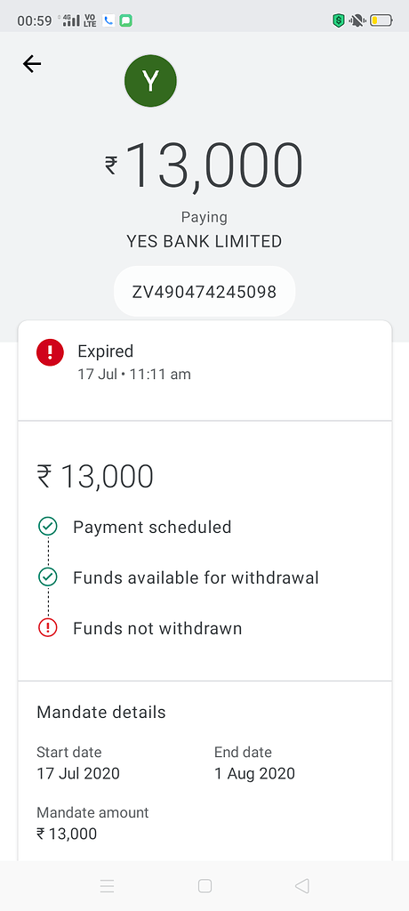 IPO my amount stacked in IPO Google pay - IPOs - Trading Q&A by Zerodha ...