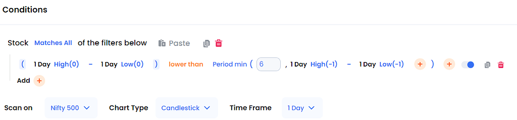 How to code this Narrow Range Startegy - Algos, strategies, code - Trading Q&A by Zerodha - All ...