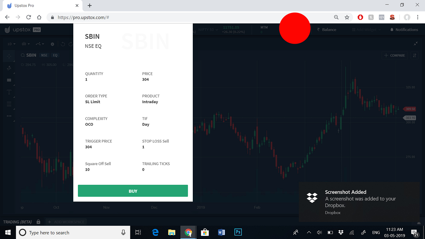 Trigger Price For Stoploss Buy Orders Should Be Higher Than The Last