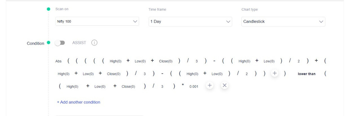 Scanner - How to create a narrow CPR Stock for the next day - Algos, strategies, code - Trading ...