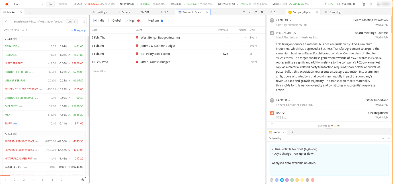Introducing Terminal Mode on Kite - Beta - Zerodha Feature ...