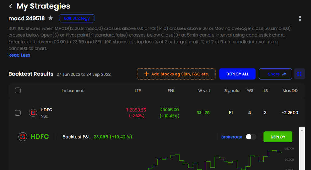 New Streak chartIQ 8 feature - Algos, strategies, code - Trading Q&A by Zerodha - All your ...
