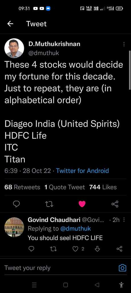 4 stocks for the decade - General - Trading Q&A by Zerodha - All your ...