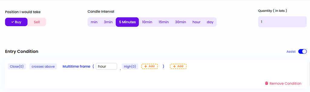 How to use Multi Trimeframe conditions in Free Scanner - Algos, strategies, code - Trading Q&A ...