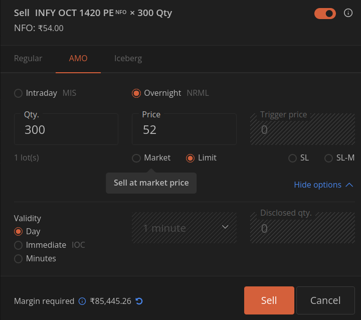 Gtt Stoploss Order In Case Of Gap Opening General Trading Qanda By