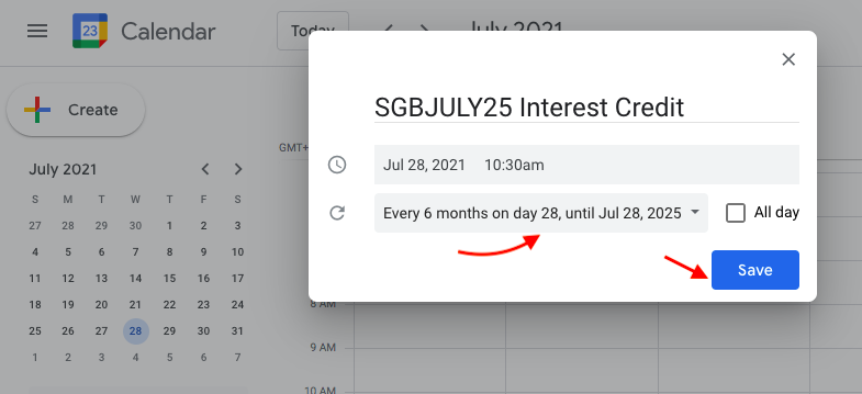 Where can I find the interest payment dates and record date for ...