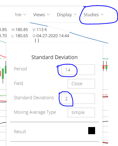 Is there any readymade calculator to give 1sd and 2sd to find strike ...