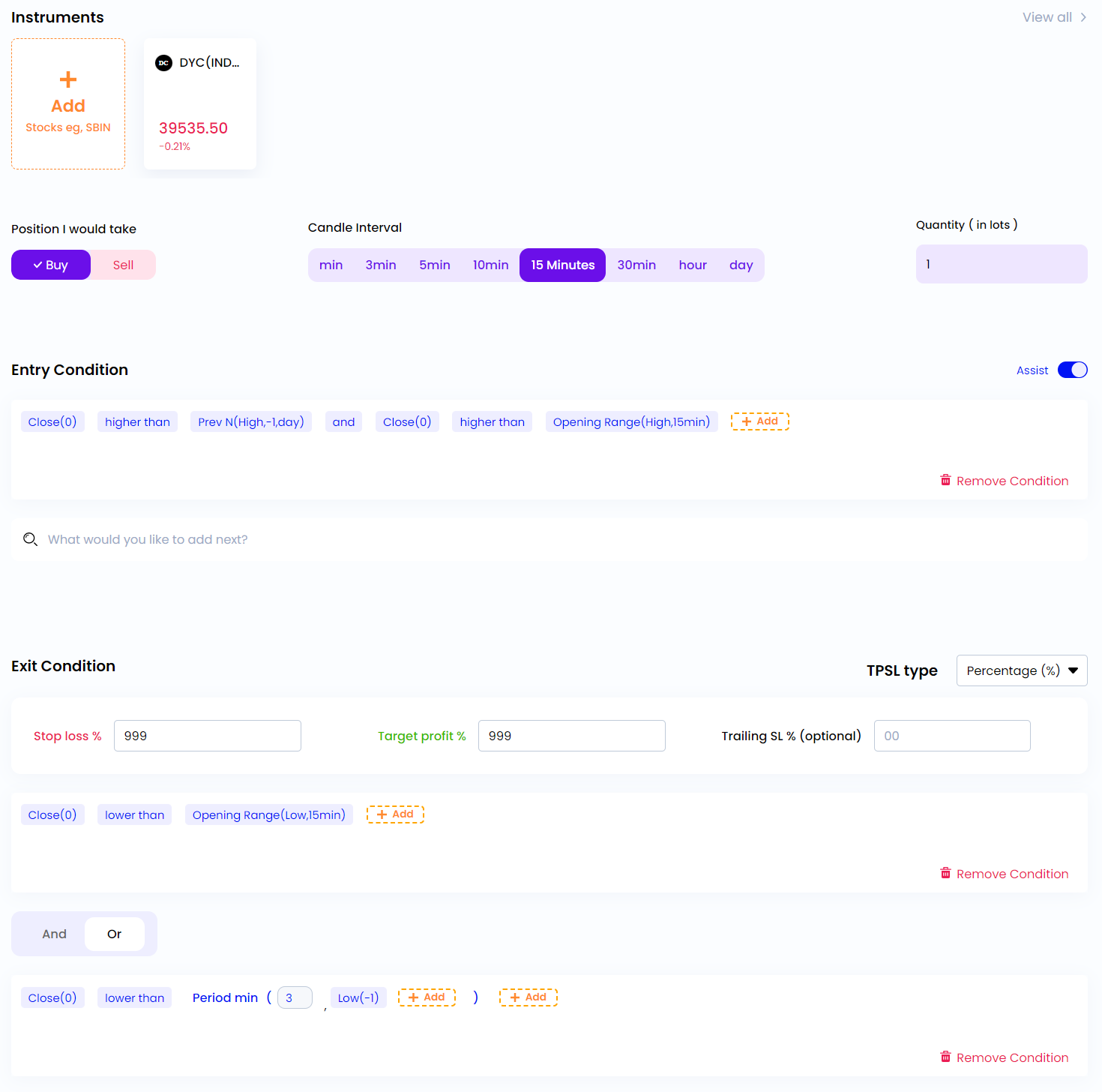 ORB+Prev Day high strategy - Streak - backtesting - Trading Q&A by ...